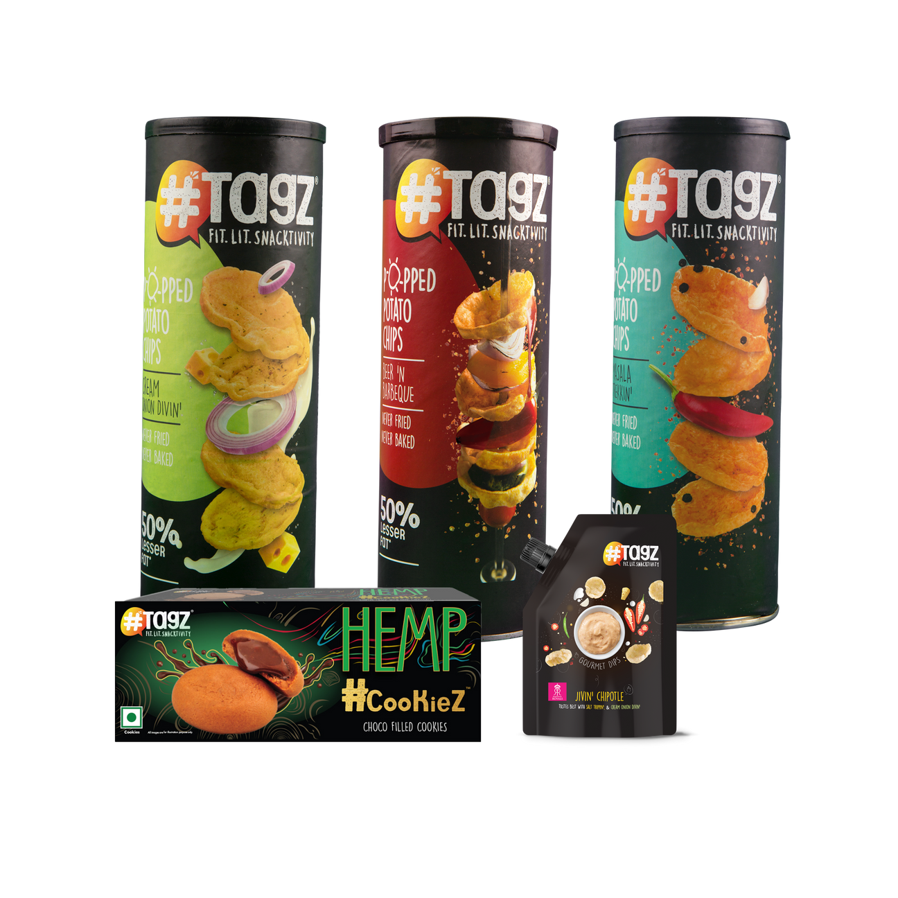 Tagzfoods - Fit. Lit. Snacktivity – TagZ Foods